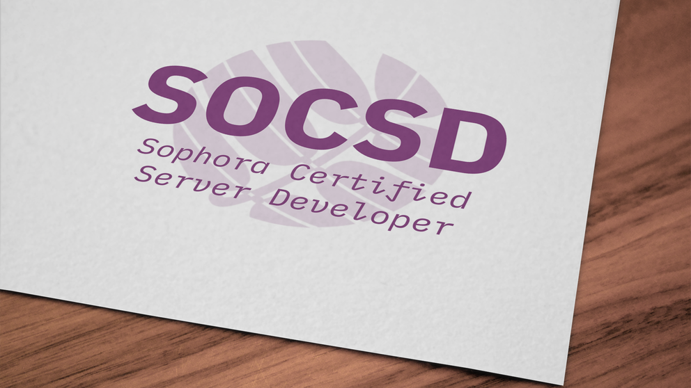 Sophora Certified Server Developer – subshell