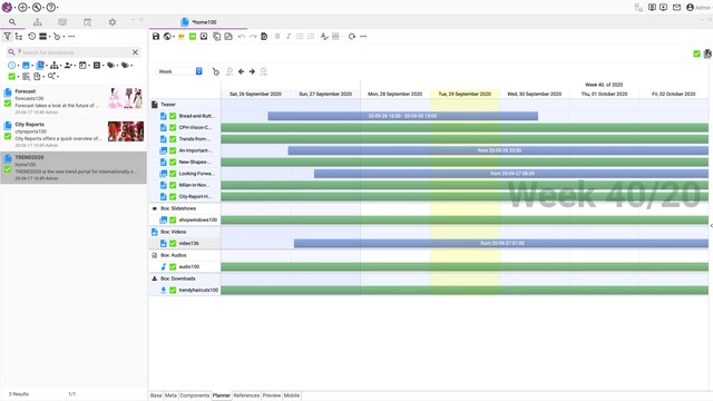 Sophora CMS – subshell
