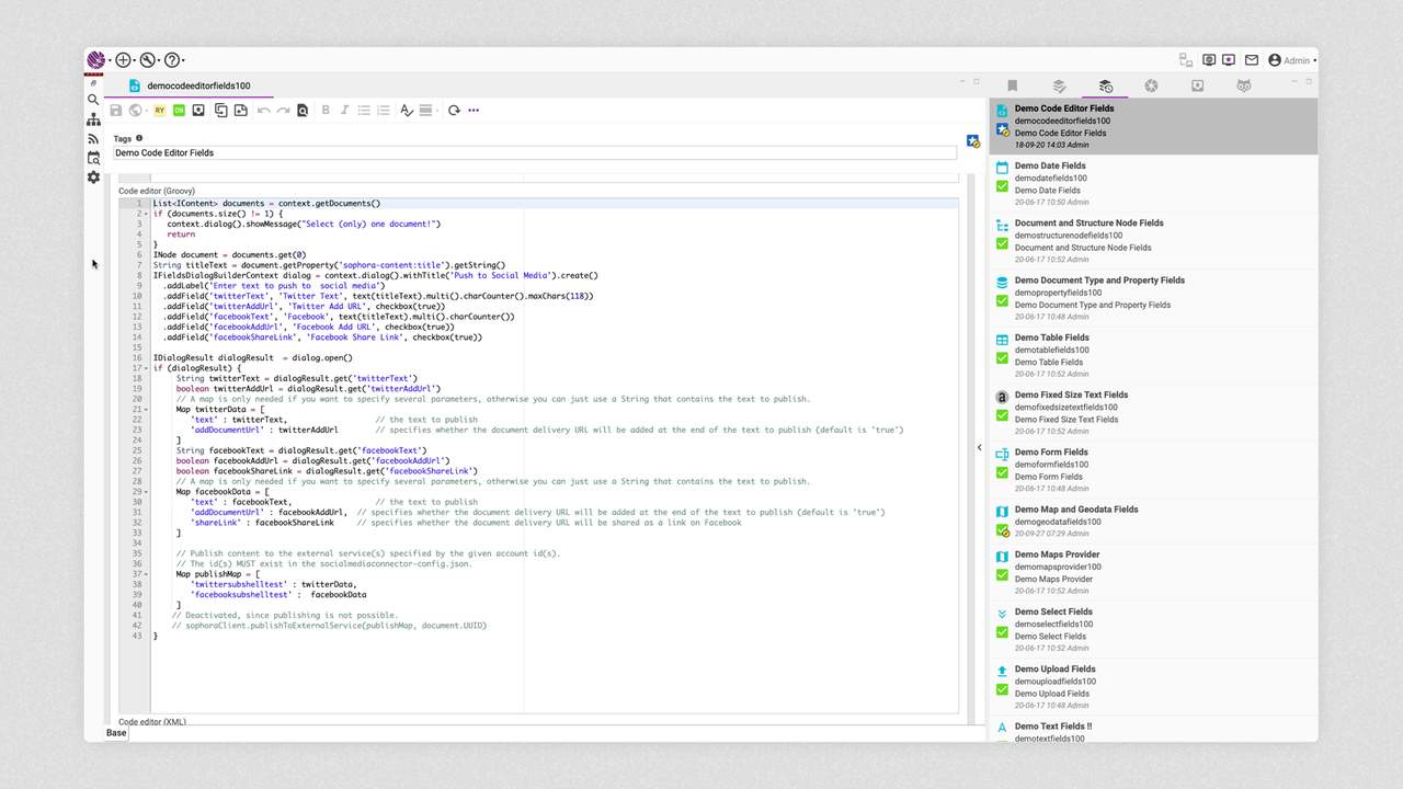 Data Model Editor – subshell